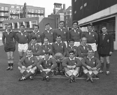 1966 Wales Welsh Team Rugby Union Old Photo | eBay