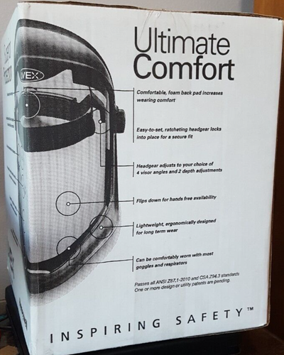 Honeywell Uvex Bionic Face Shield with Clear Polycarbonate Visor (S8500) P1 809302211967| eBay