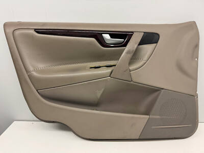 01-09 Volvo XC70 S60 V70 Left Front Door Panel Oak Leather W/O Sport | eBay