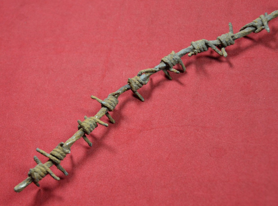 German WW2 Wehrmacht Barbed Wire Rare Eastern Front War Relic | eBay