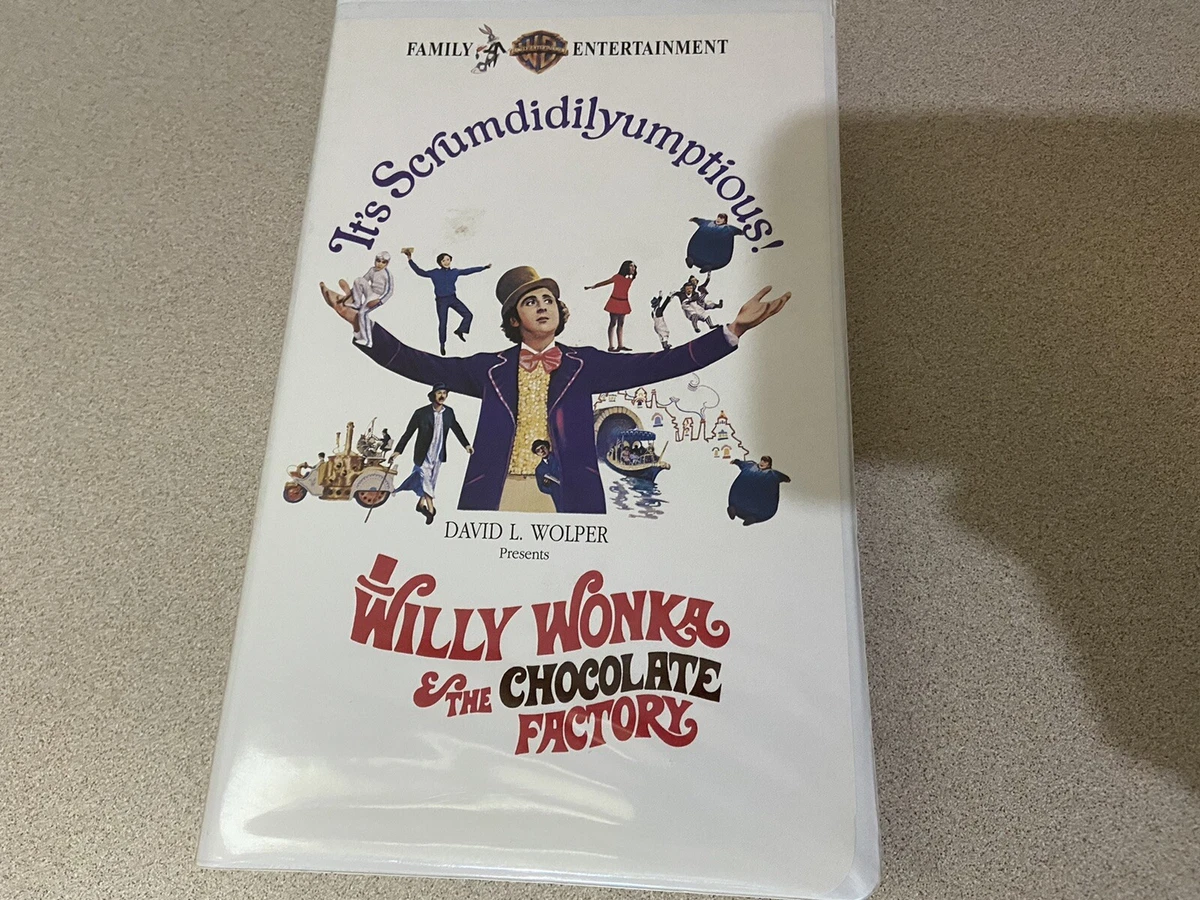 Willy Wonka And The Chocolate Factory Vhs Ebay
