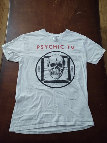PSYCHIC TV FORCE THE HAND OF CHANGE PUNK ROCK BAND SHIRT LARGE | eBay