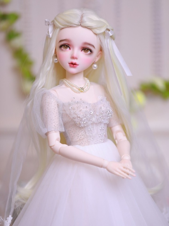 New Handmade 24" 1/3 PVC BJD SD Ball Joint Doll Women Girl Gift Grace ...