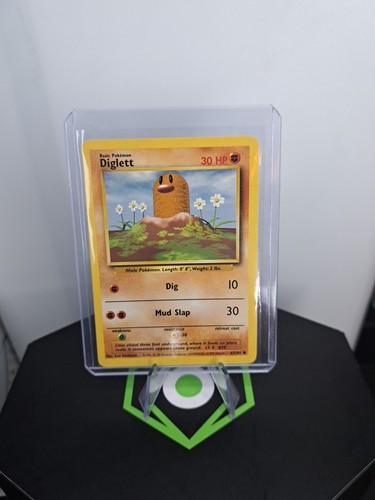 Pokémon TCG Diglett Base Set 47/102 Regular Unlimited Common | eBay