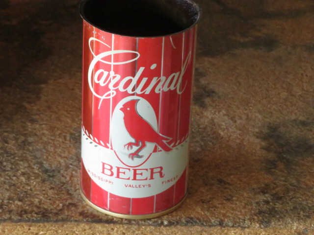 CARDINAL BEER. STUNNING. INSIDE. CAN W. NO. TOP | eBay