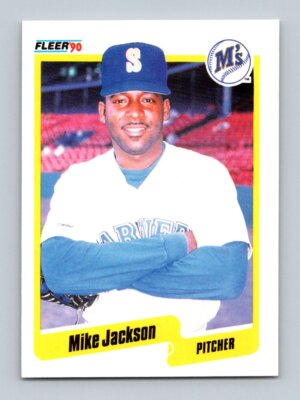 1990 Fleer Baseball Card #517 Mike Jackson Seattle Mariners | eBay