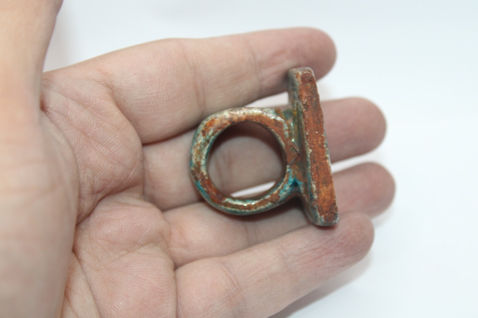 RARE ANCIENT EGYPTIAN PHARAONIC ANTIQUE CARTRIDGE RING SCARAB (NM) | eBay