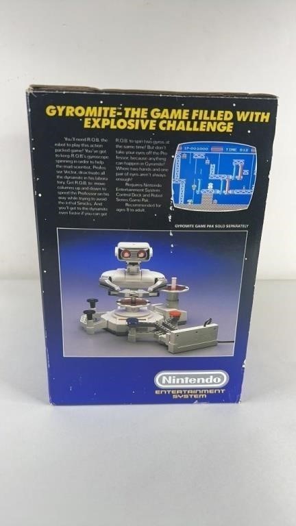 Nintendo NES ROB the Robot Gyro Spinner Gyromite CIB | eBay