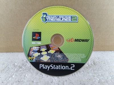 Midway Arcade Treasures 2 PS2 PAL disc only classic arcade collection ...
