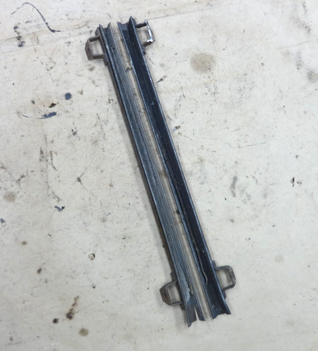 1937 1938 Chevy Door Window FRONT LOWER GLASS GUIDES / CHANNELS ...