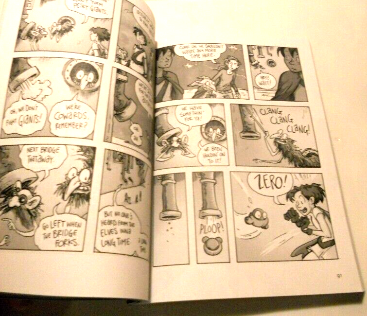 Mighty Jack and Zita the Spacegirl Ben Hatke Graphic Novel ADVANCE ...