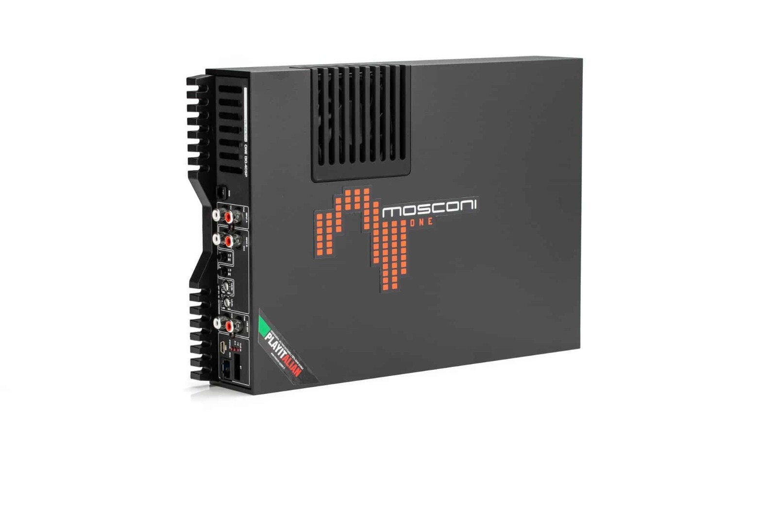 MOSCONI ONE 130.4 DSP 4CHANNEL 130W X 4 CLASS AB AMPLFIER + MOSCONI RCD ...