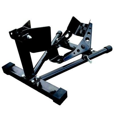 Motorcycle Motorbike Stand 16"-21"Front Wheel Chock Trailer Transport ...