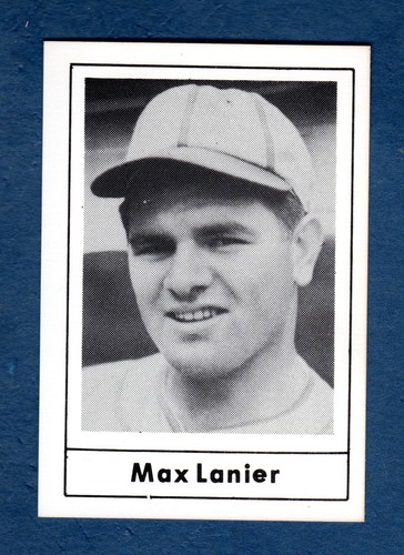 #156 MAX LANIER, Cardinals | 1978 Grand Slam/A Jack Wallin production ...