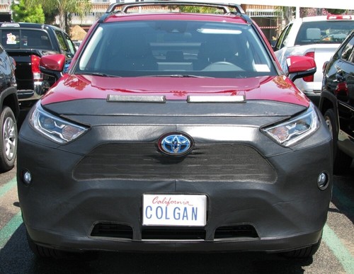 Colgan Front End Mask Bra 2pc. Fits Toyota RAV4 LE,XLE 2019-2024 W/Lice ...