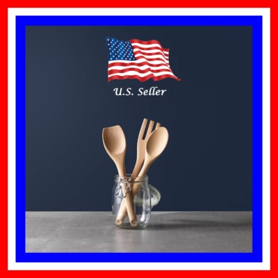 RORT / RÖRT 3-Piece Cooking Utensil set - 2 Spoons, Fork - Solid Beech ...