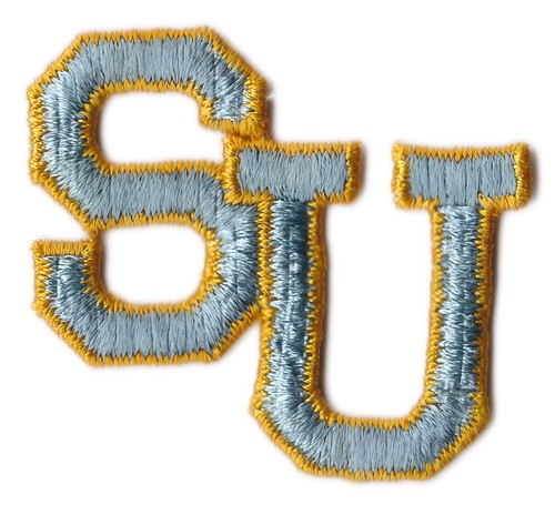 SOUTHERN UNIVERSITY JAGUARS NCAA COLLEGE VINTAGE 2" SU LETTERS LOGO ...