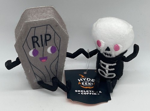 Target Hyde and Eek Halloween Felt Duo Skeleton and Coffin | eBay