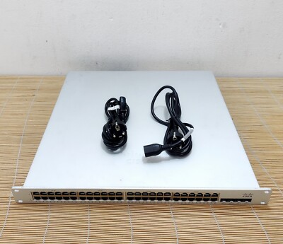 Cisco Meraki MS250-48LP-HW L3 Stack Cloud-Managed 370W PoE 48 port ...