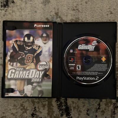 🔥 NFL GameDay 2001 (PlayStation 2 PS2, 2000) CIB. Mint Disc. See ...