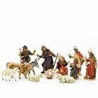 MAROLIN Nativity Figure Set, 12 pcs. (Plastic Material), 4.75 inch ...