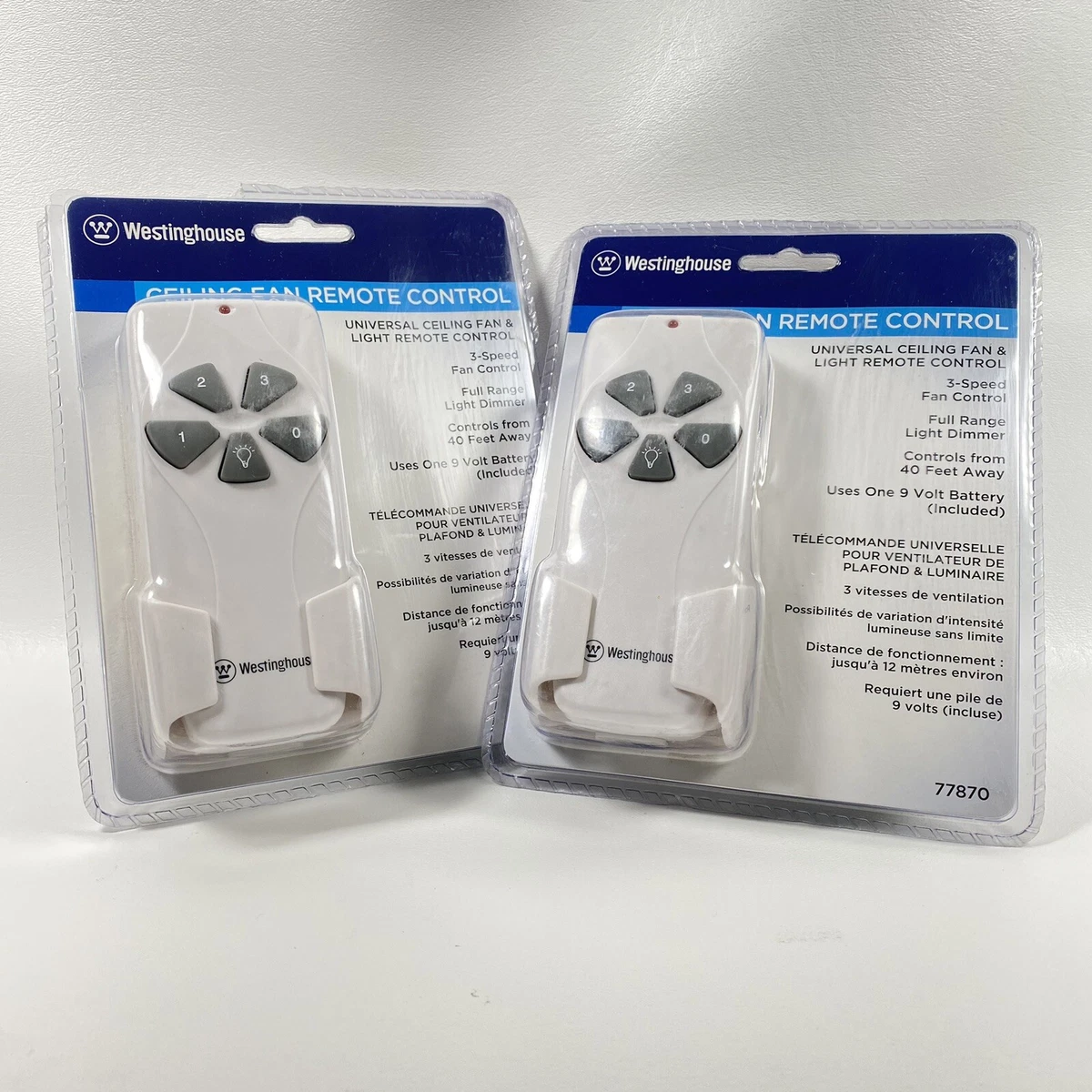 Westinghouse Universal Remote Control For Ceiling Fans | Shelly Lighting