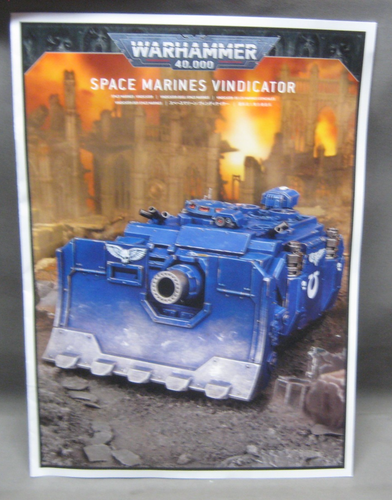 WARHAMMER 40,000 SPACE MARINES VINDICATOR W/ INSTRUCTIONS c | eBay