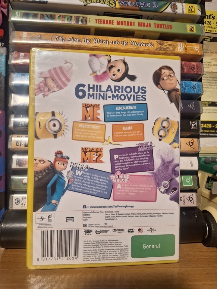 Despicable Me 6 Mini Movie Collection (DVD, 2013) Brand New Sealed ...