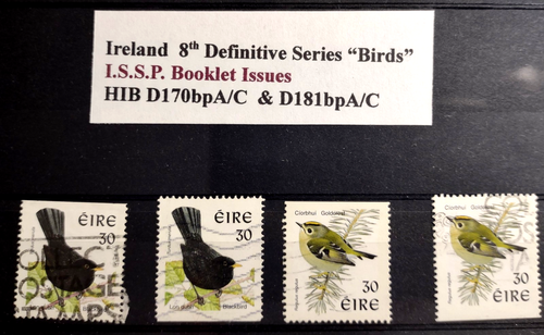 Ireland Bird Series Booklet issues 1998 | eBay