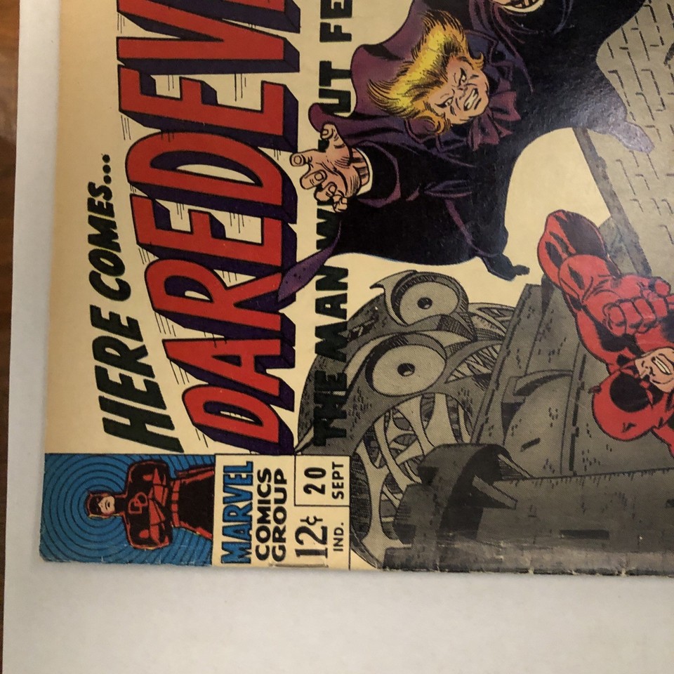 Daredevil #20 - Stan Lee Cameo - Gene Colan Cover & Art - Marvel (1967 ...