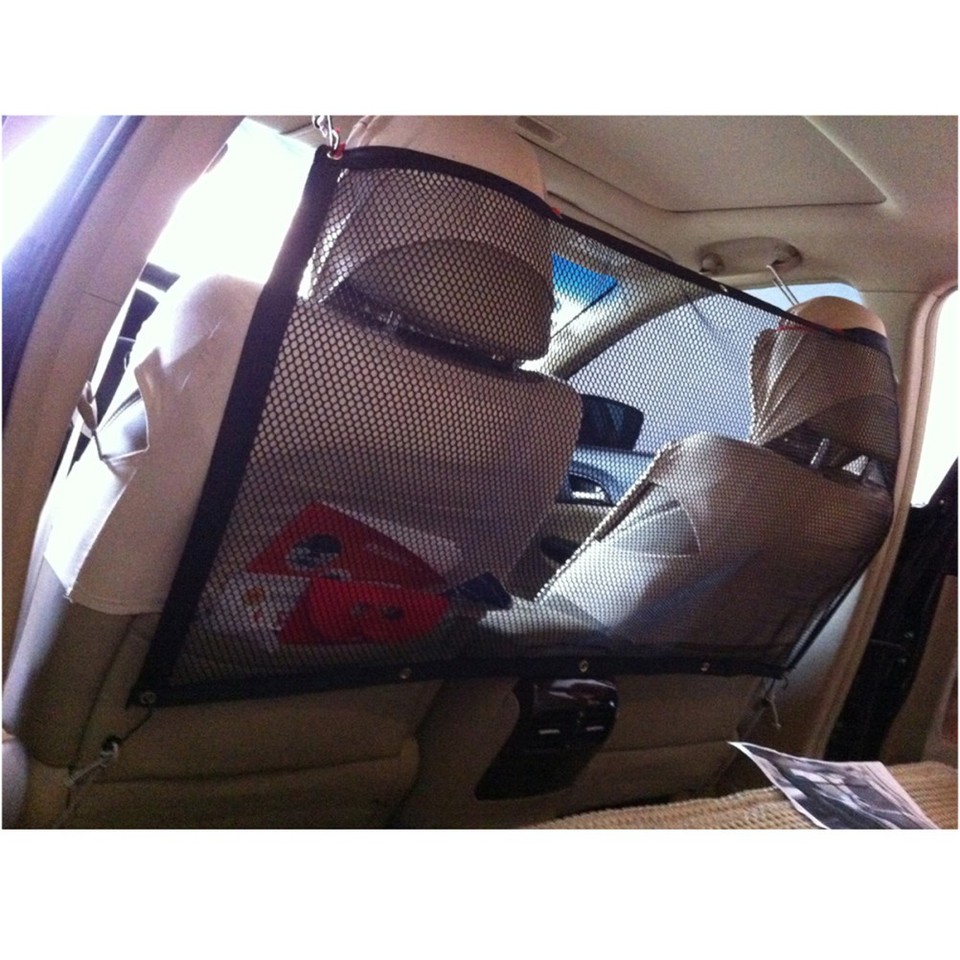 Backseat Pet Fence Mesh Pet Barrier Safety Net Isolation Bar Child Dog ...