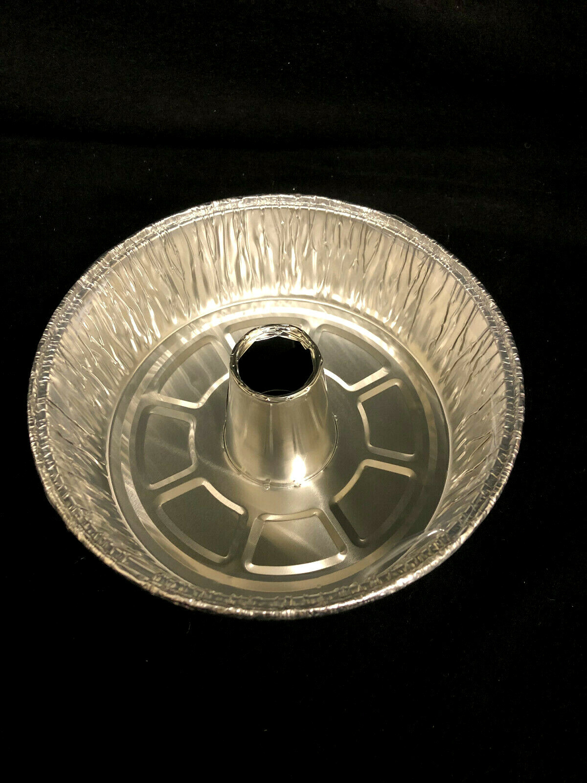 12 pcs Bundt Cake Baking Pan Aluminum Foil Tubed Bake Case Tray 19.5cm ...