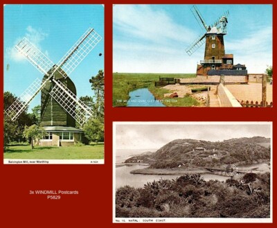 3x early postcards of WINDMILLS (various locations) § | eBay UK