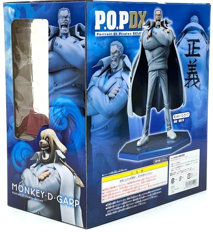 One Piece POP Portrait.Of.Pirates DX Action Figure Statue Monkey D Garp ...