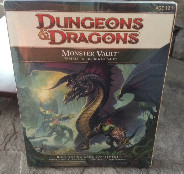 4th Edition D&d Ser.: Monster Vault : Threats to the Nentir Vale by ...