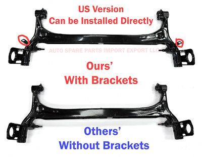 Rear Axle Beam Crossmember Subframe 02-07 Toyota Corolla Matrix ZZE130 ...