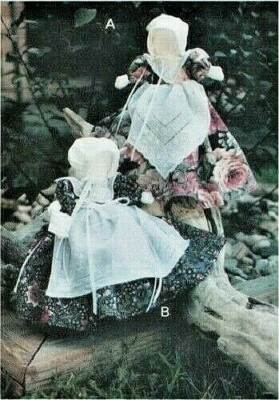 NEW PATTERN ~ HANDKERCHIEF DOLL / CHURCH DOLL ~ | eBay
