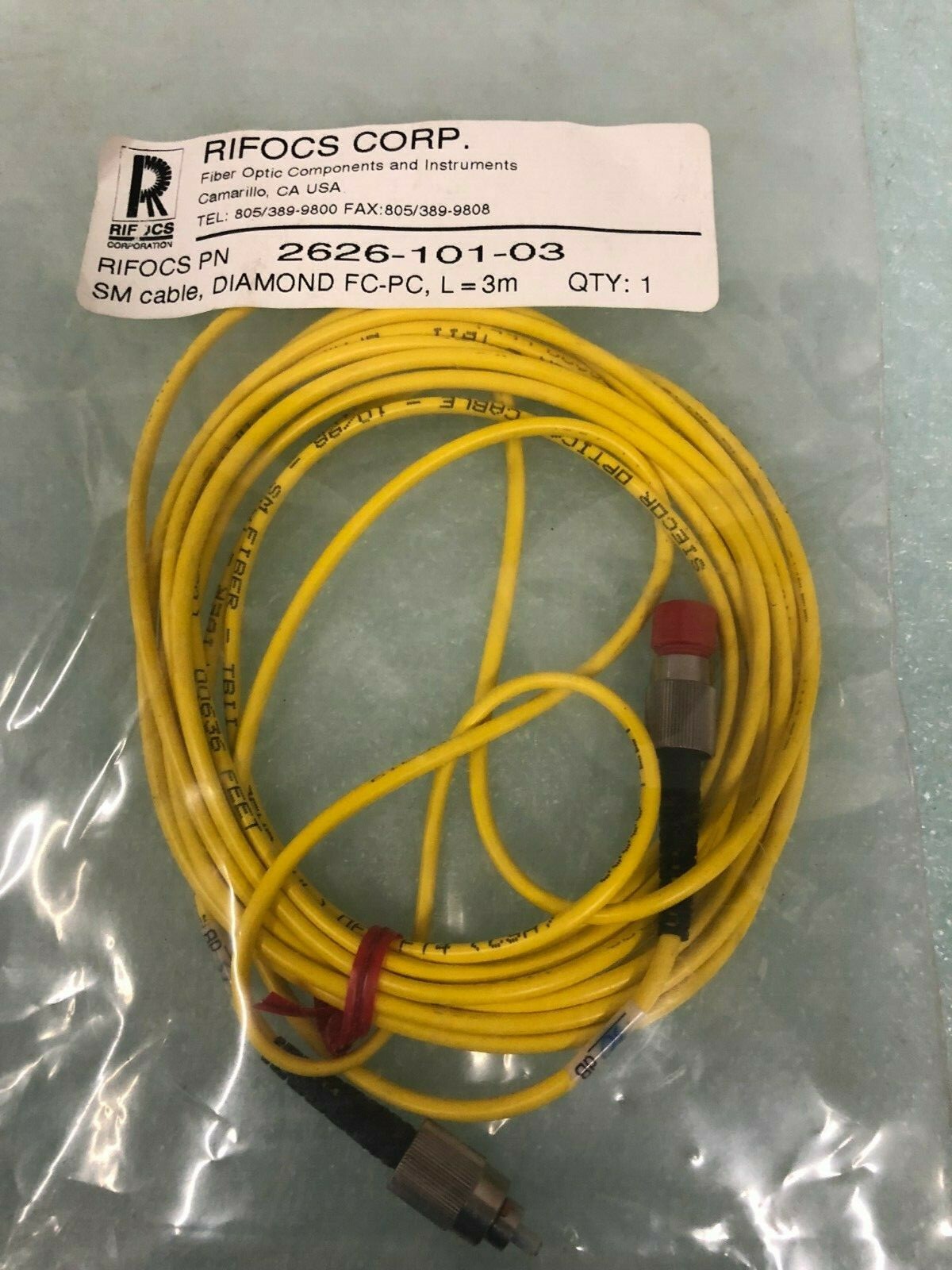 Siecor Optical Cable 10/99 DFN-FT4 | eBay