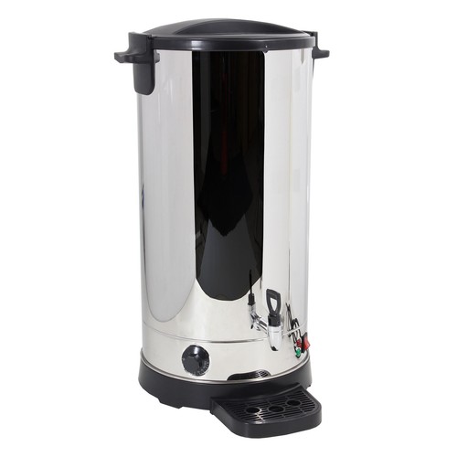 Stainless Steel Tea Urn 35 Litre Commercial Electric Catering Hot Water ...