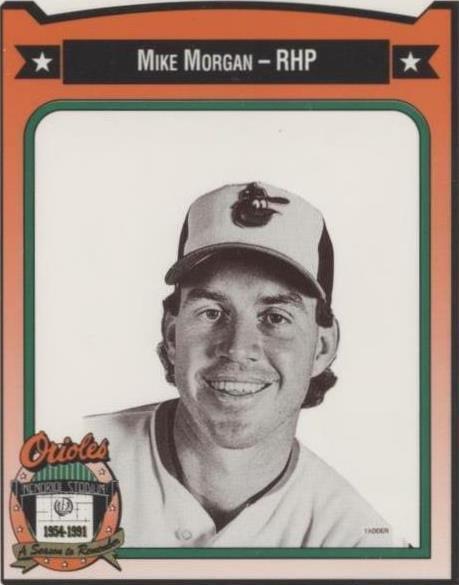 1991 All-Time Baltimore Orioles Team Issue - Mike Morgan #316 for sale online | eBay