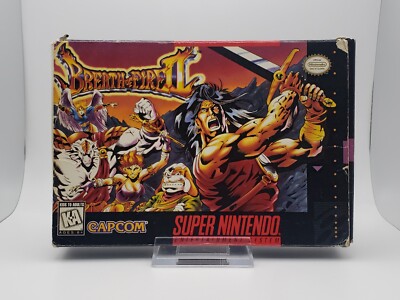 Breath of Fire II 2 Capcom Nintendo SNES Authentic Complete CIB READ ...