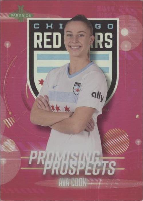 2022 Parkside NWSL - Promising Prospects Ava Cook #16 Red (RC) for sale ...