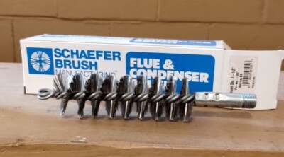 Schaefer Brush Mfg. 43539 1-1/2" Flue & Condenser Brush Stainless | eBay
