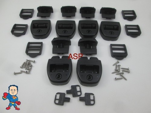 6X Spa Hot Tub Cover Latch Strap Repair Kit, Key Hot Spring Caldera ...