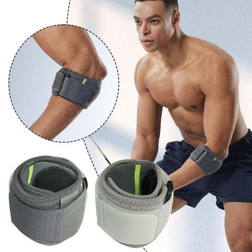 Tennis Elbow Support Brace Golfer's Strap Epicondylitis Gym Clasp Best ...