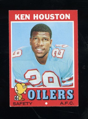1971 Topps #113 Ken Houston Rookie RC - EX/MT - Houston Oilers | eBay