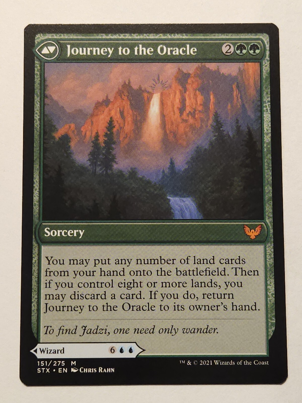MTG Jadzi, Oracle of Arcavios // Journey to the Oracle Strixhaven ...