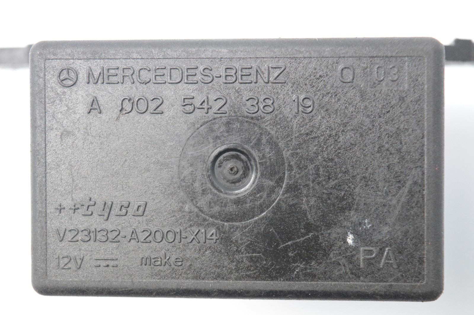 MERCEDES BENZ E CLASS W211 2002 2009 BATTERY CONTROL RLEAY MODULE ...