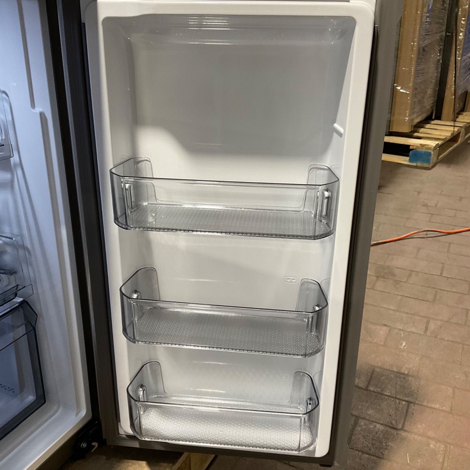 SAMSUNG 23 cu. ft. Smart Counter Depth 4-Door Flex™ Refrigerator ...