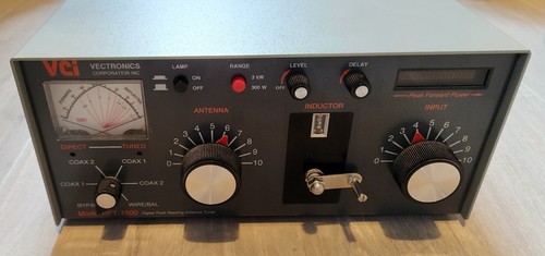 Vectronics HFT-1500 High Power Manual Antenna Tuner Unit (with roller ...